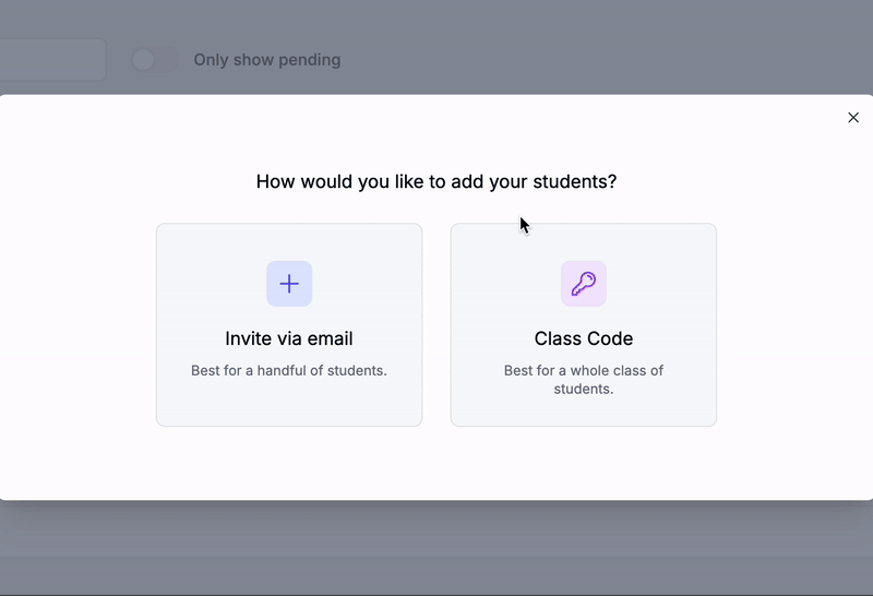 How to set students up on Wellio