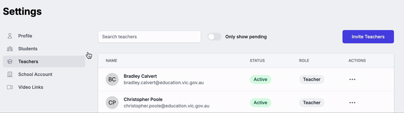 How to resend account activation invites