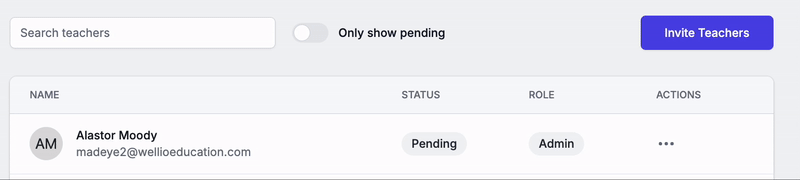 How to add teachers to Wellio