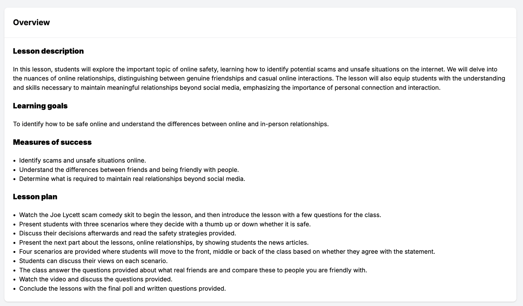 Preparing to deliver a lesson with Wellio
