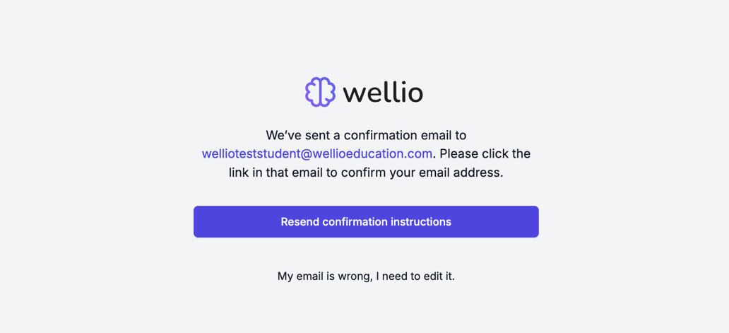 How to set students up on Wellio