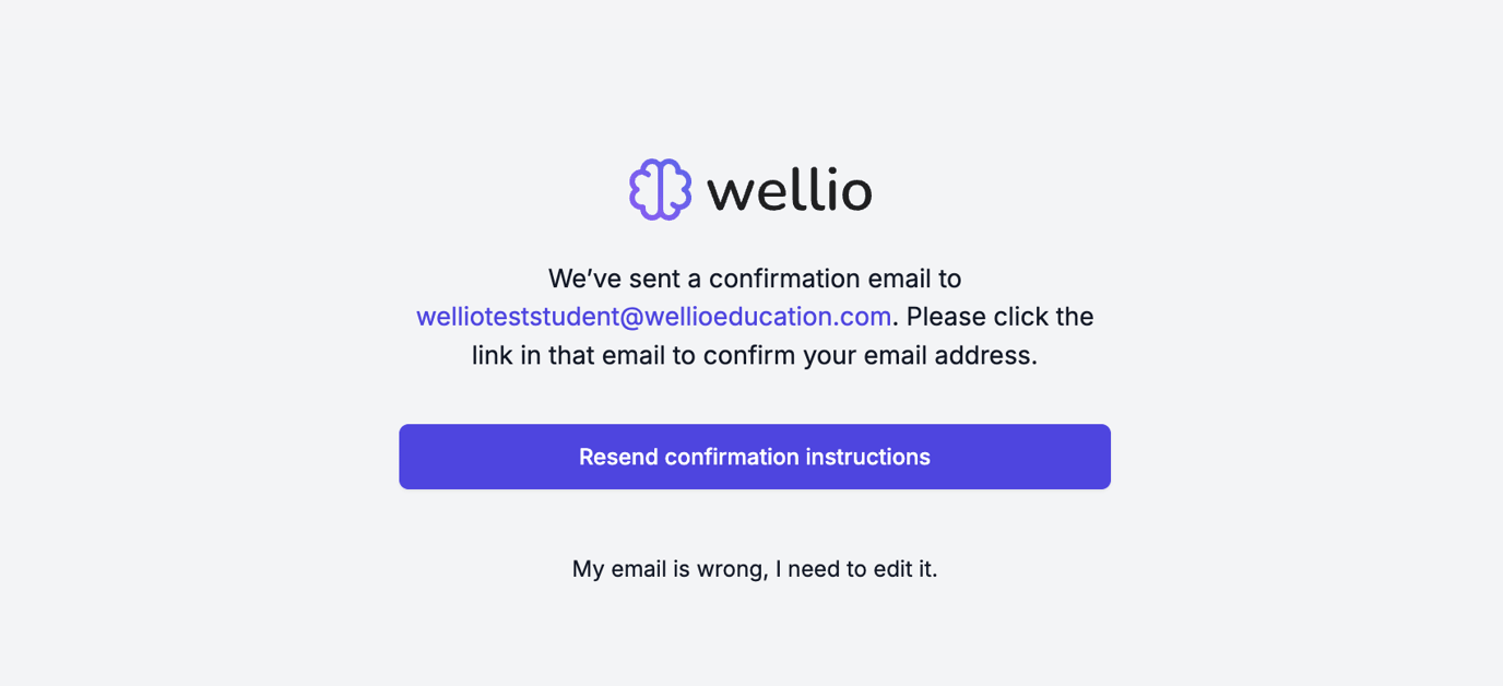 How to set students up on Wellio