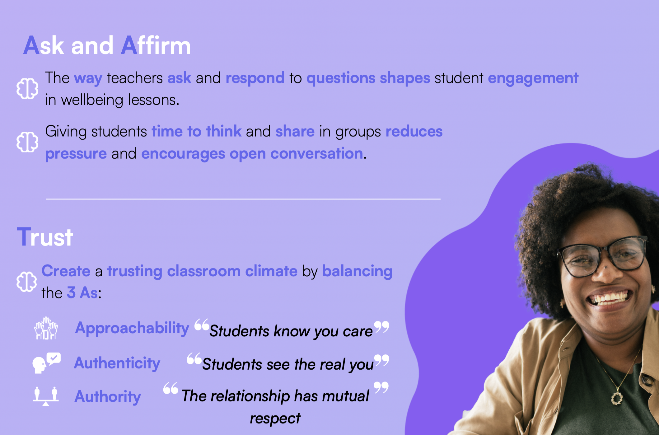 Follow the CHAT Model to create meaningful wellbeing lessons