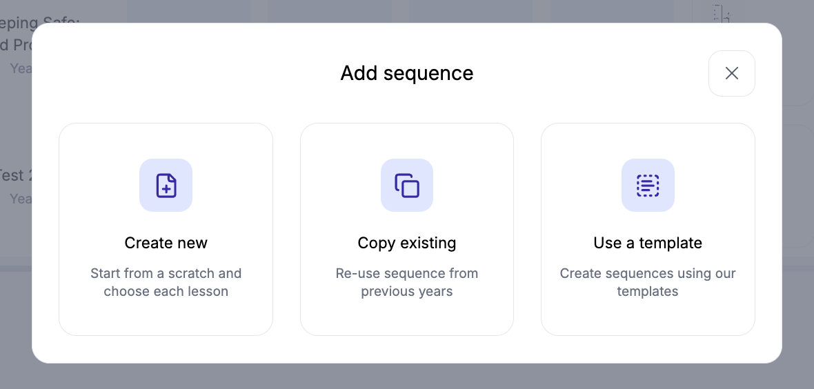 How to Create or Add a Sequence