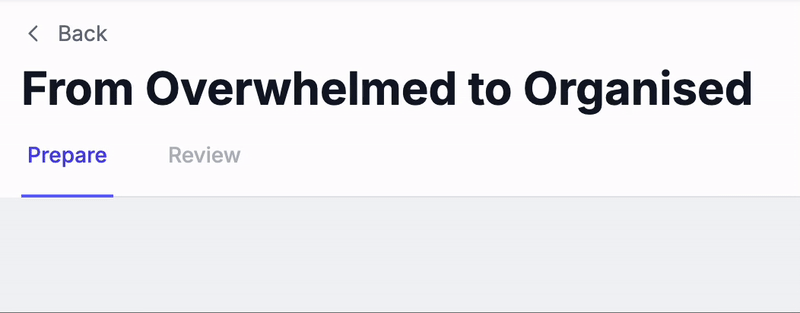 Reviewing Student Progress