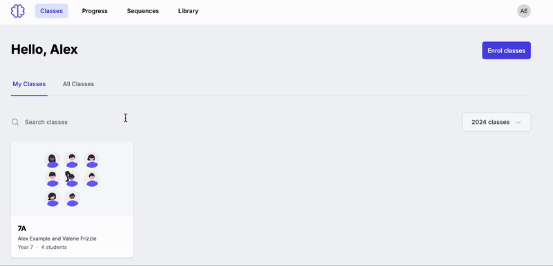 Preparing to deliver a lesson with Wellio