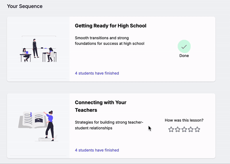 Preparing to deliver a lesson with Wellio